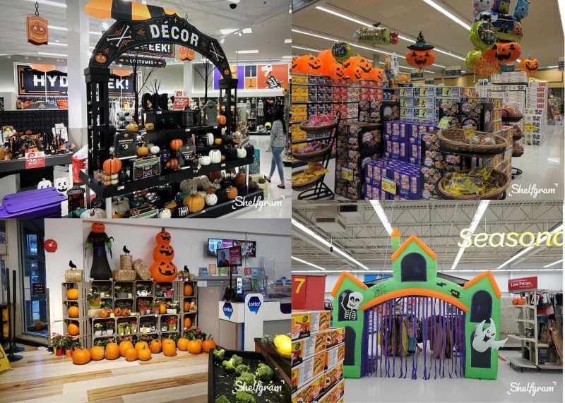 Check out Halloween Displays in store with Field Agent & Shelfgram